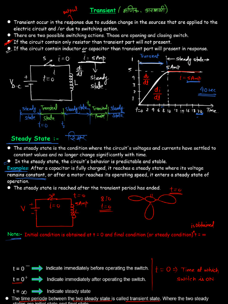 Transient and Steady State - 65447202 - 2025 - 08 - 07 - 07 - 46 | PDF