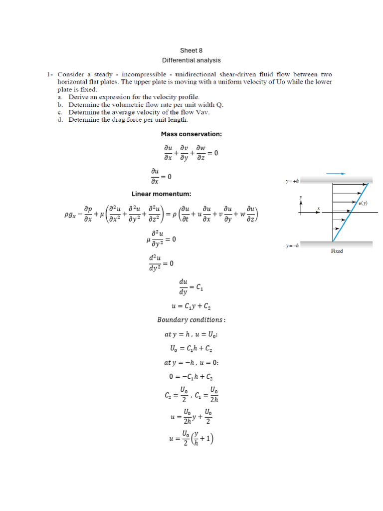Differential Analysis of Fluid Dynamics | PDF | Quantity | Dynamics ...
