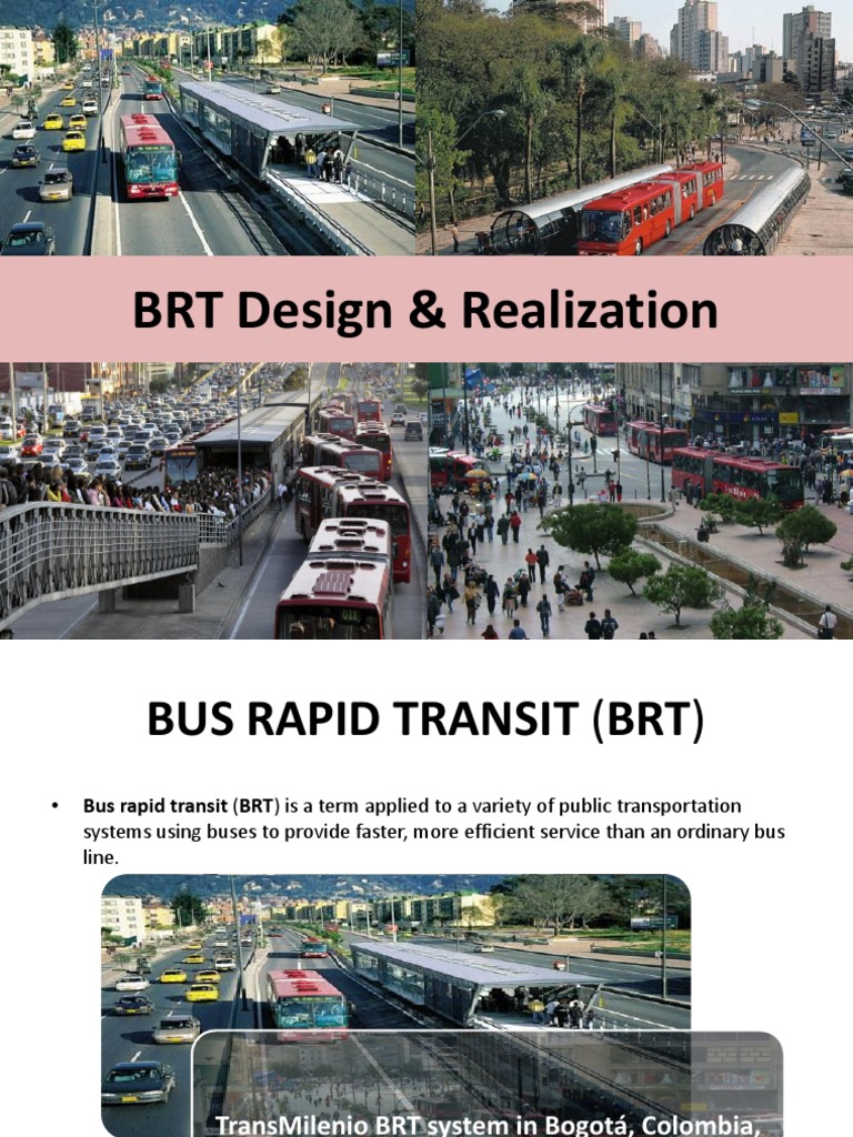 BRT Design Guidelines and Features | PDF | Public Transport | Cycling ...
