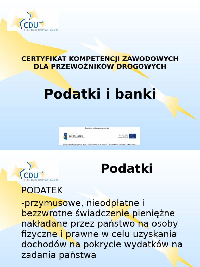 Podatki I Banki 2 | PDF