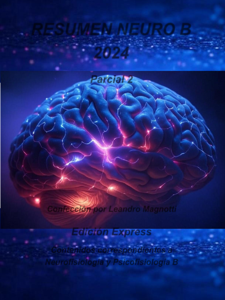 Neurofisiología y Psicofisiología B 2024 | PDF | La potenciación a ...