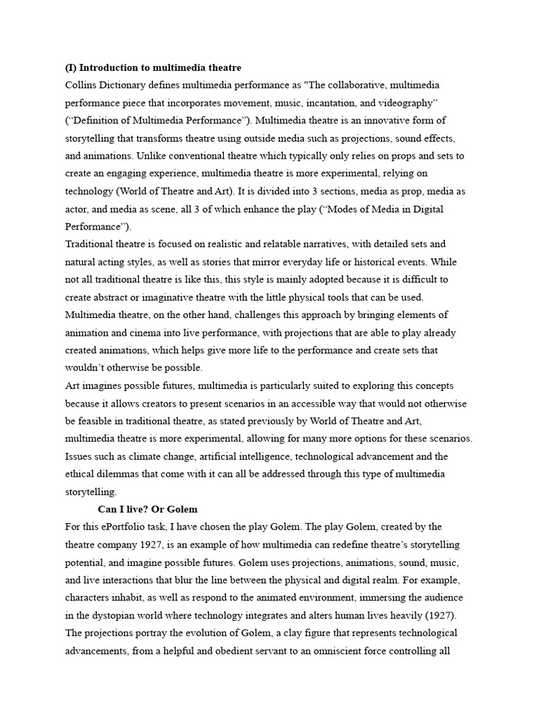 Task1 Hafez, Youssef Ahmed Abdallah Ljv874 | PDF | Multimedia | Theatre