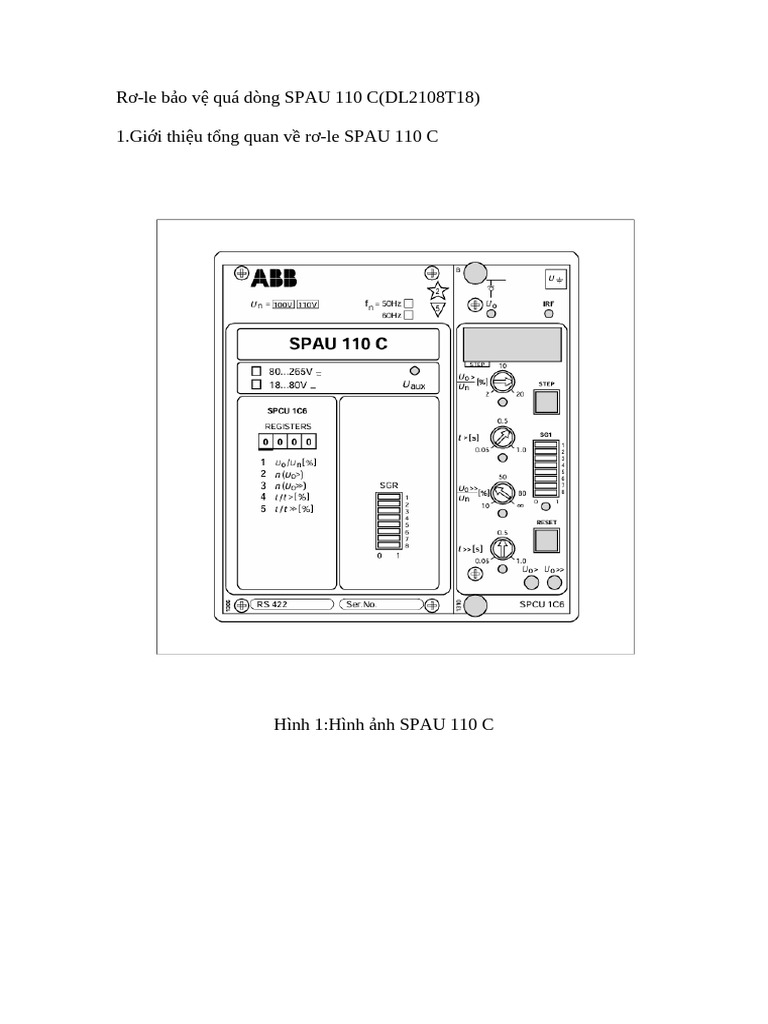 Spau 110C | PDF