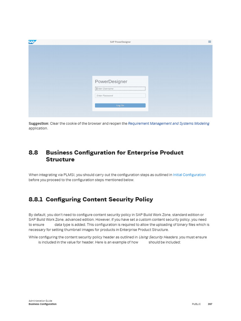220 Configuring Content Security Policy | PDF