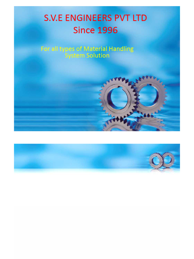 SVE Presentation Latest | PDF | Materials | Secondary Sector Of The Economy