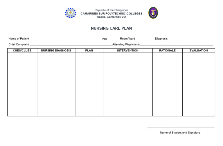 NCP Form | PDF