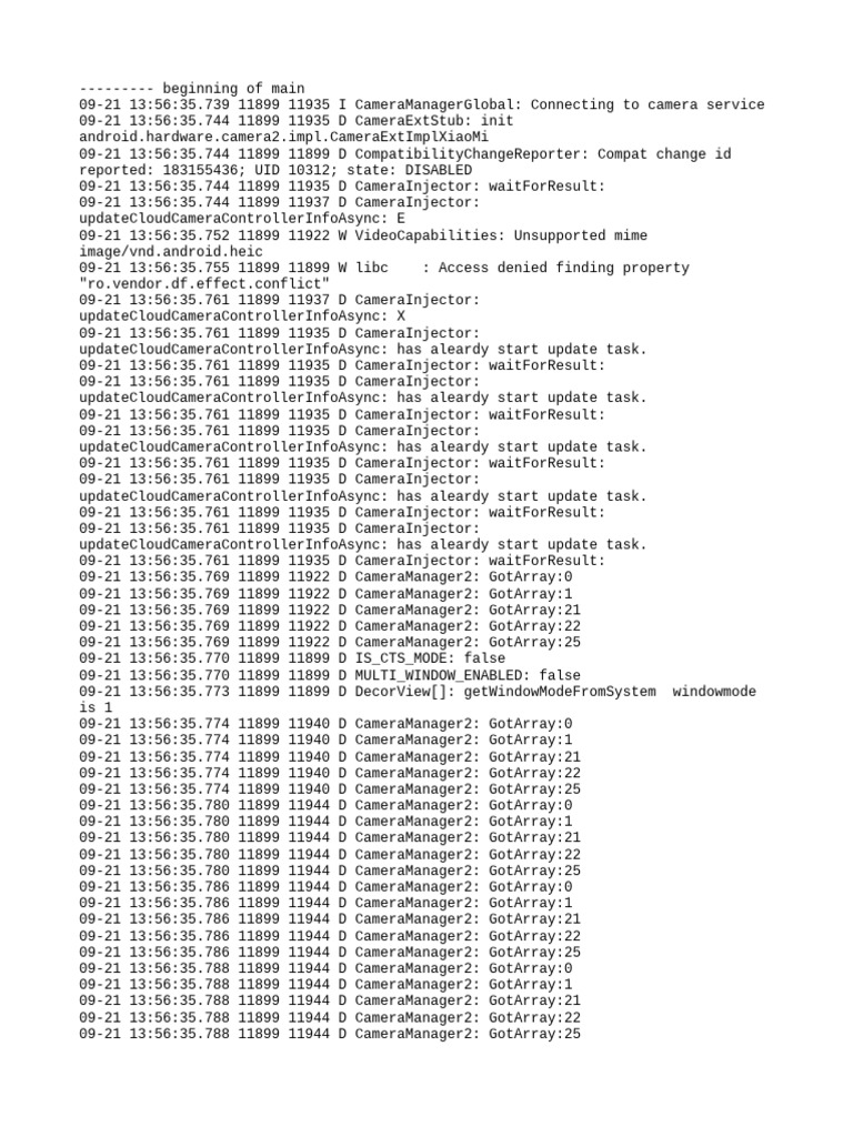 Log Cat 1758437795659 | PDF | Software | Computing
