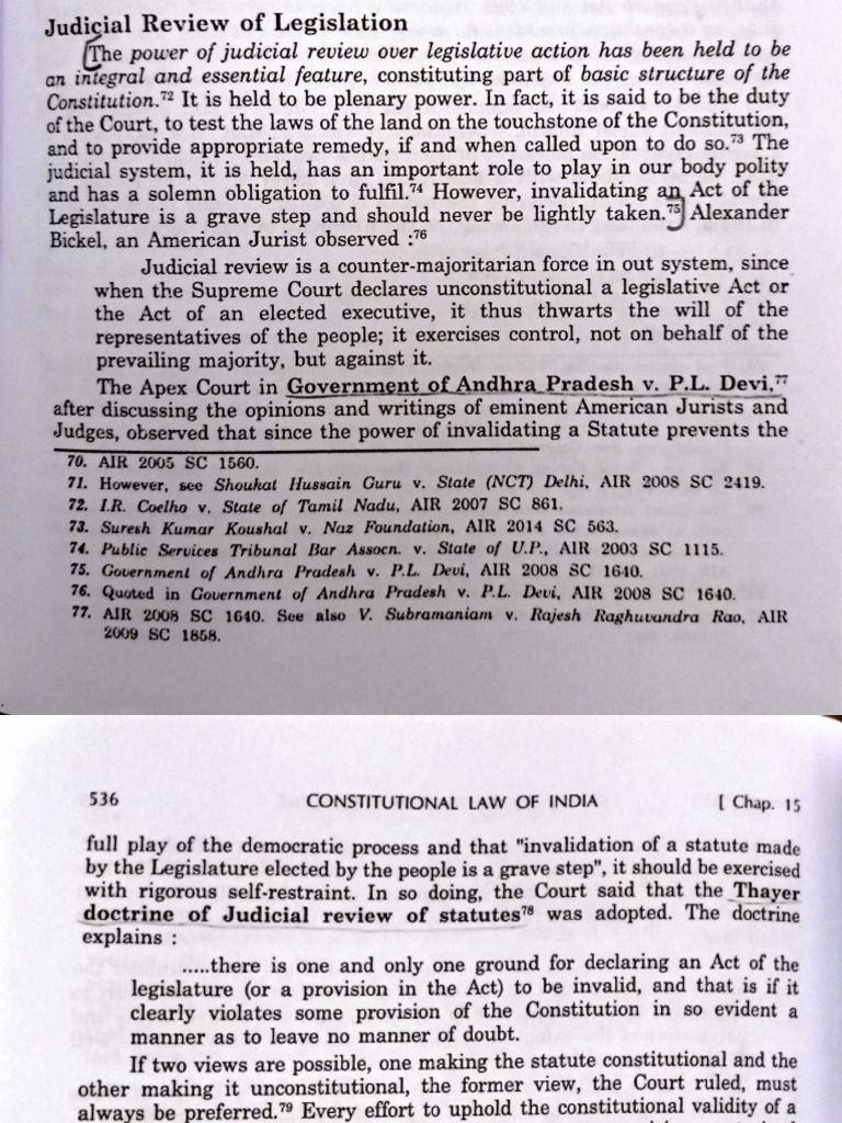 Judicial Review | PDF | Judicial Review | Supreme Court Of India