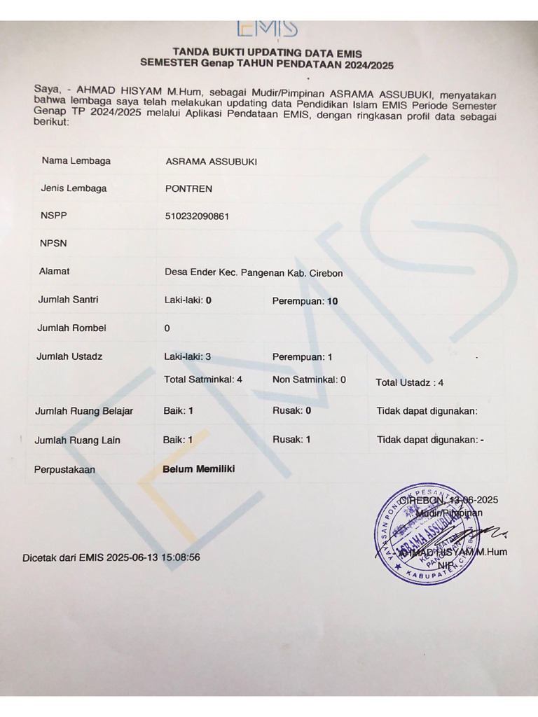 Bap Asub | PDF