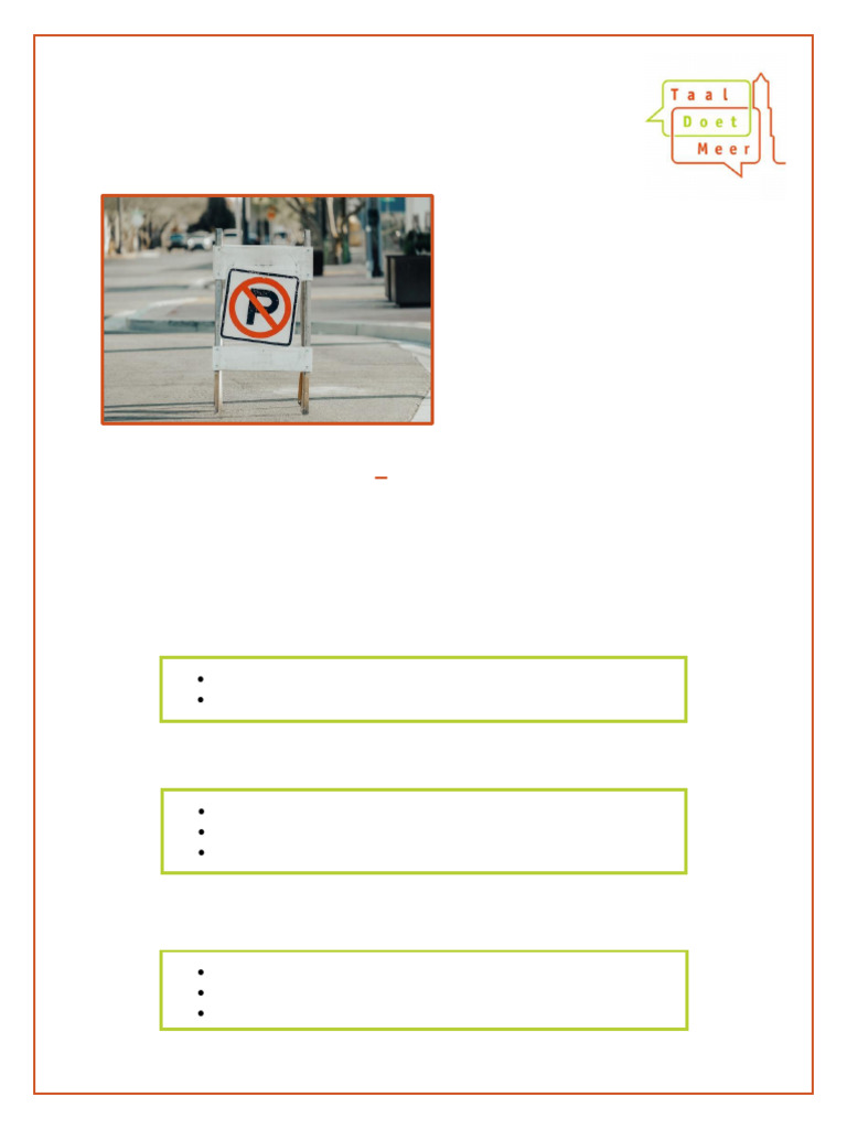 Ontkenning Inspiratiekaart Grammatica Werkblad | PDF