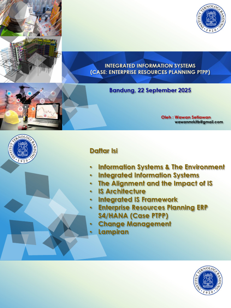Integrated Is For ITB Sep2025 | PDF | Interoperability | System