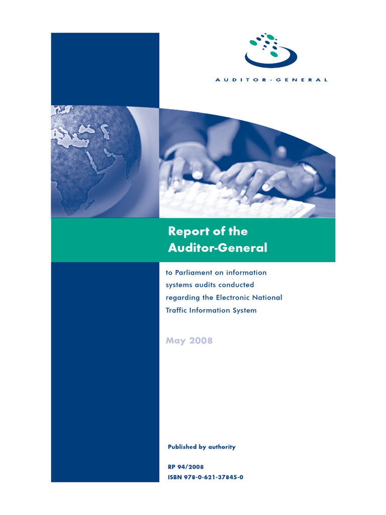 eNaTIS Information Systems Audit Report | PDF | Computer Security ...