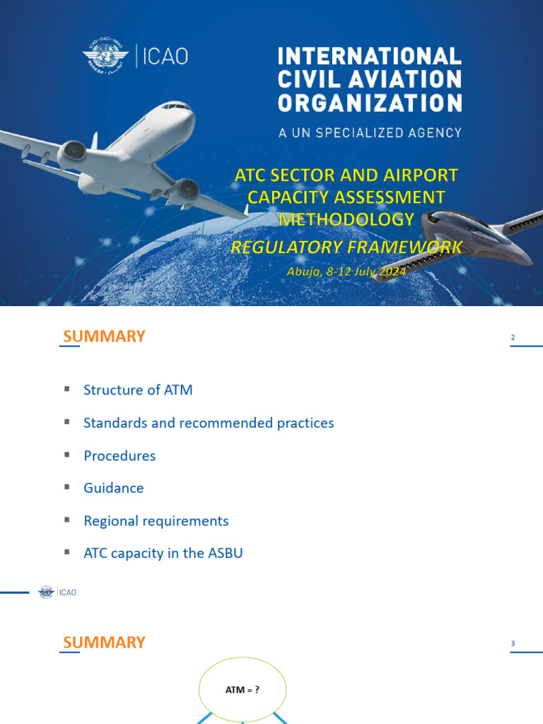 Air Traffic Management Capacity Guidelines | PDF | Air Traffic Control ...