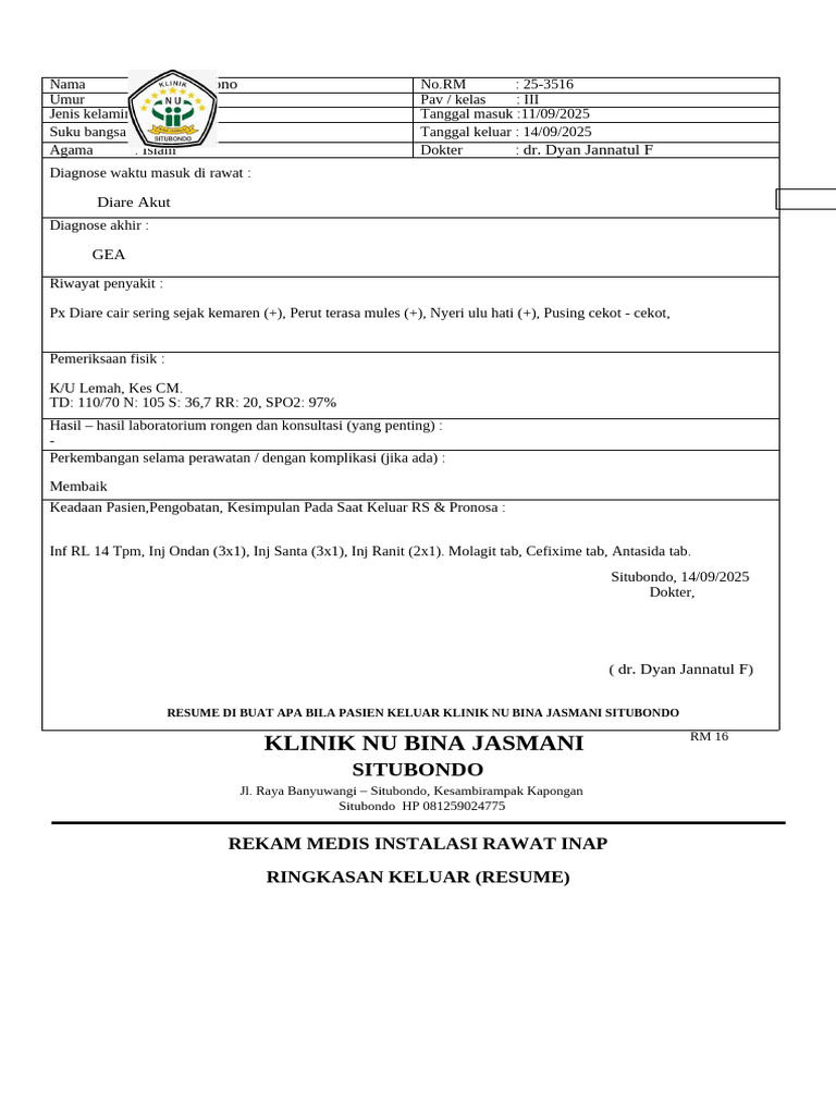 RESUME Yudi Hartono | PDF