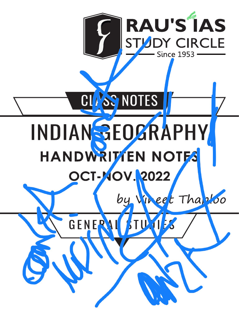 Vineet Thaploo en Rau's IAS Study Circle | PDF