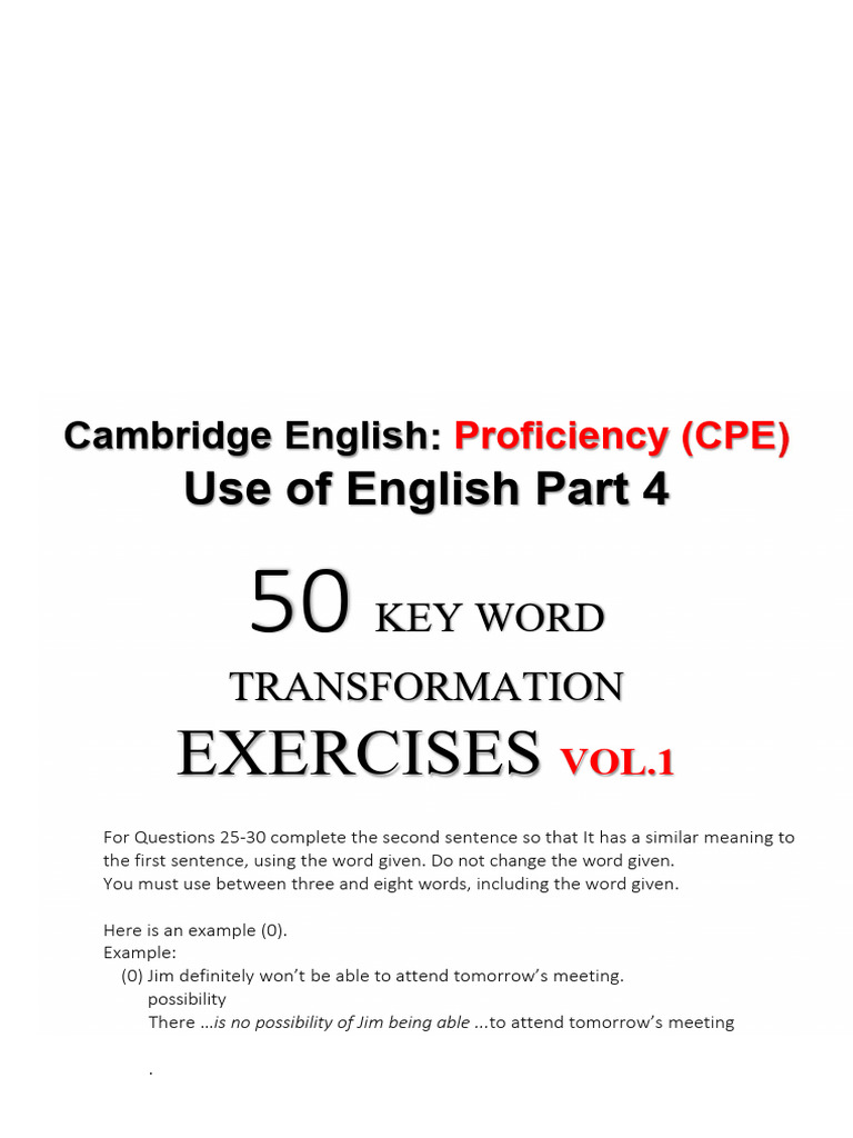 Cpe - 50 KWT Exercises 30 - 50 | PDF