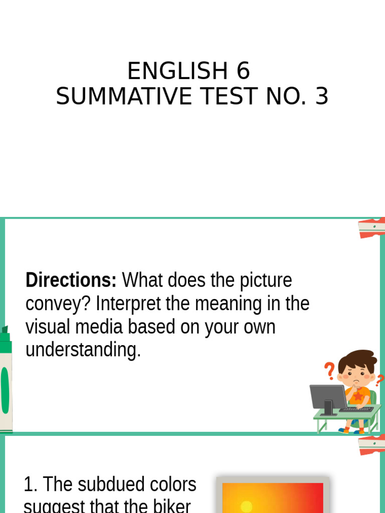 Visual Media Interpretation Test | PDF