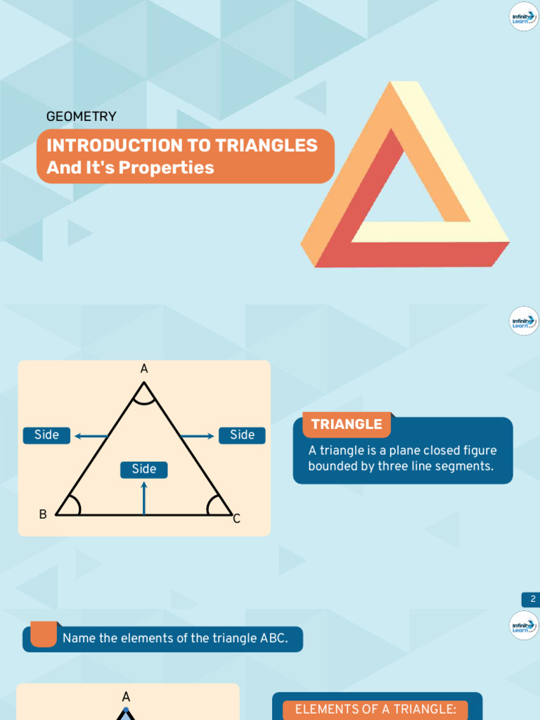 G7 - Introduction To Triangles | PDF | Triangle | Angle