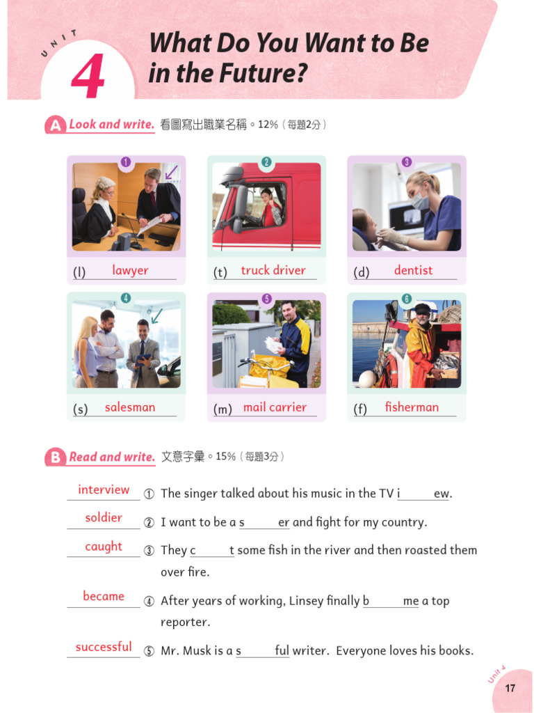 Future Career Aspirations Worksheet | PDF