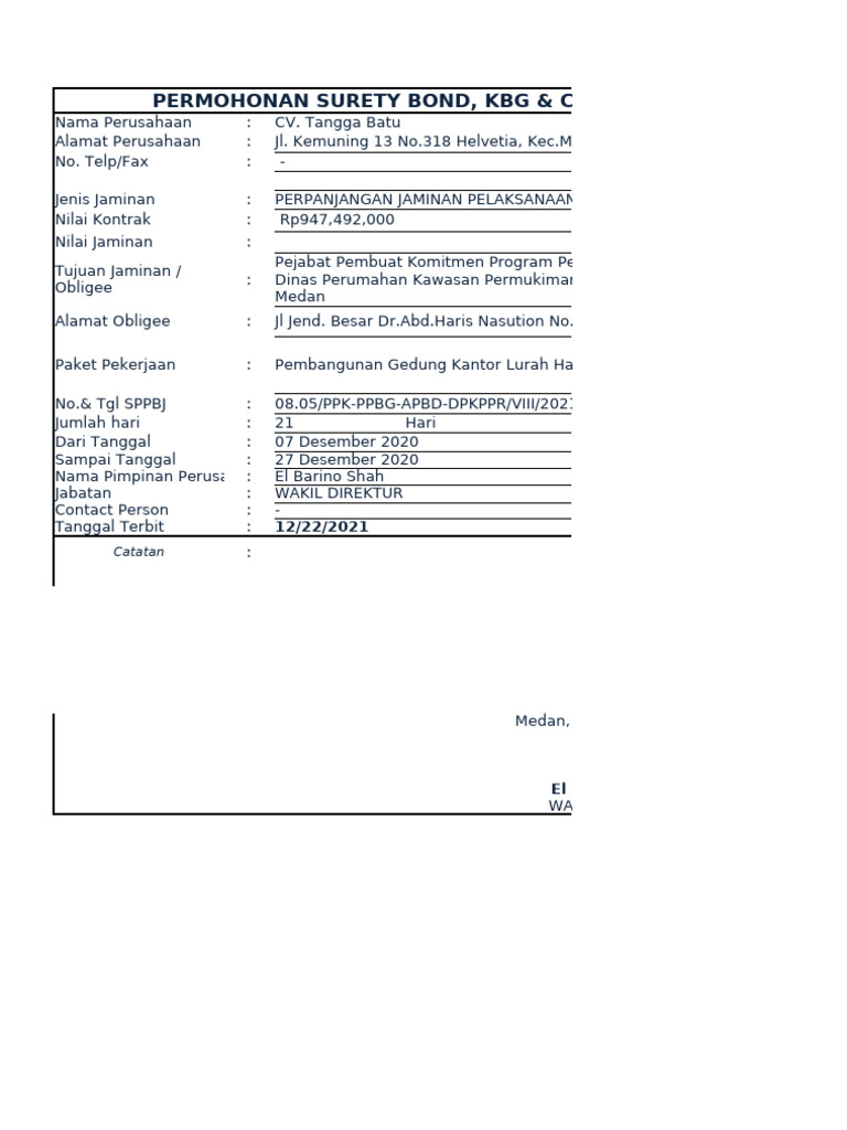 Format Jam - Pelaksanaan | PDF