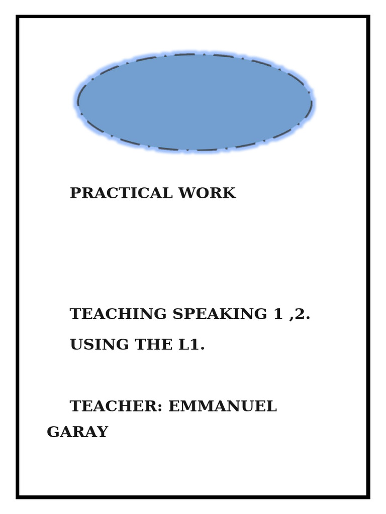 Effective Speaking Activities in Class | PDF | Second Language ...