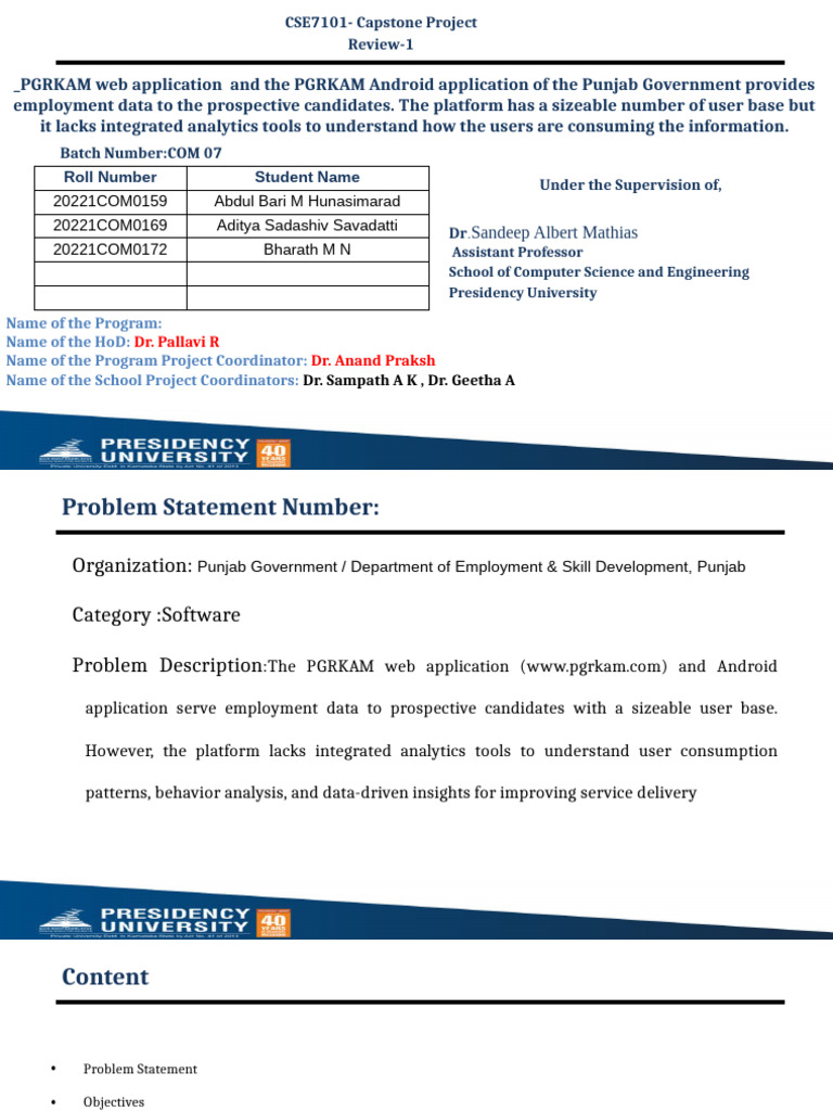 Capstone Project | PDF | Analytics | Data Management