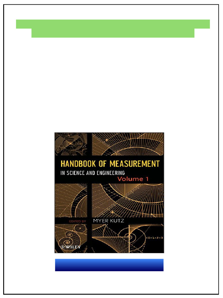 Handbook of Measurement in Science and Engineering Volume 3 1st Edition ...