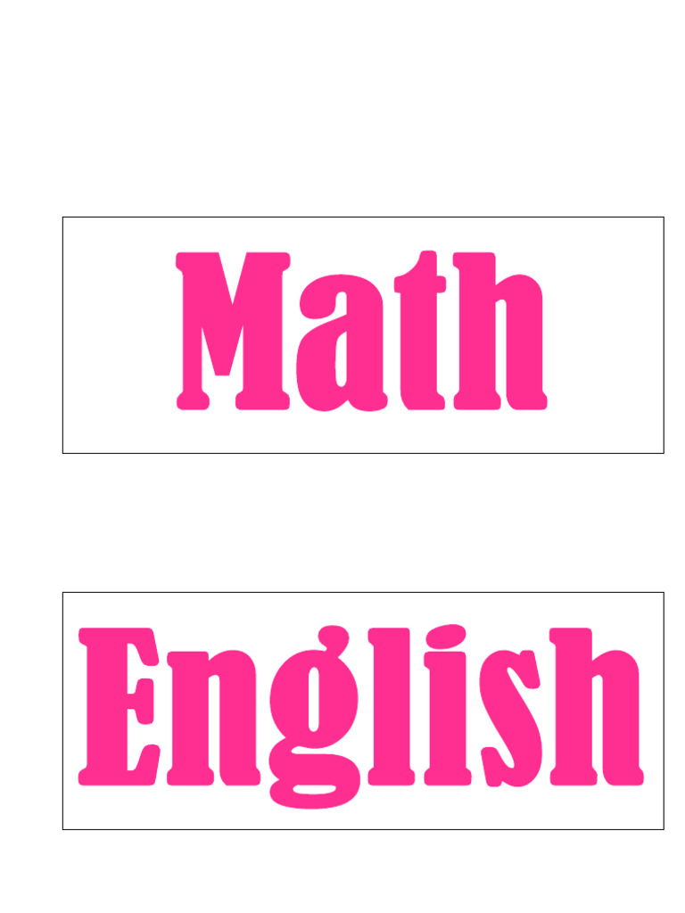 Subjects | PDF