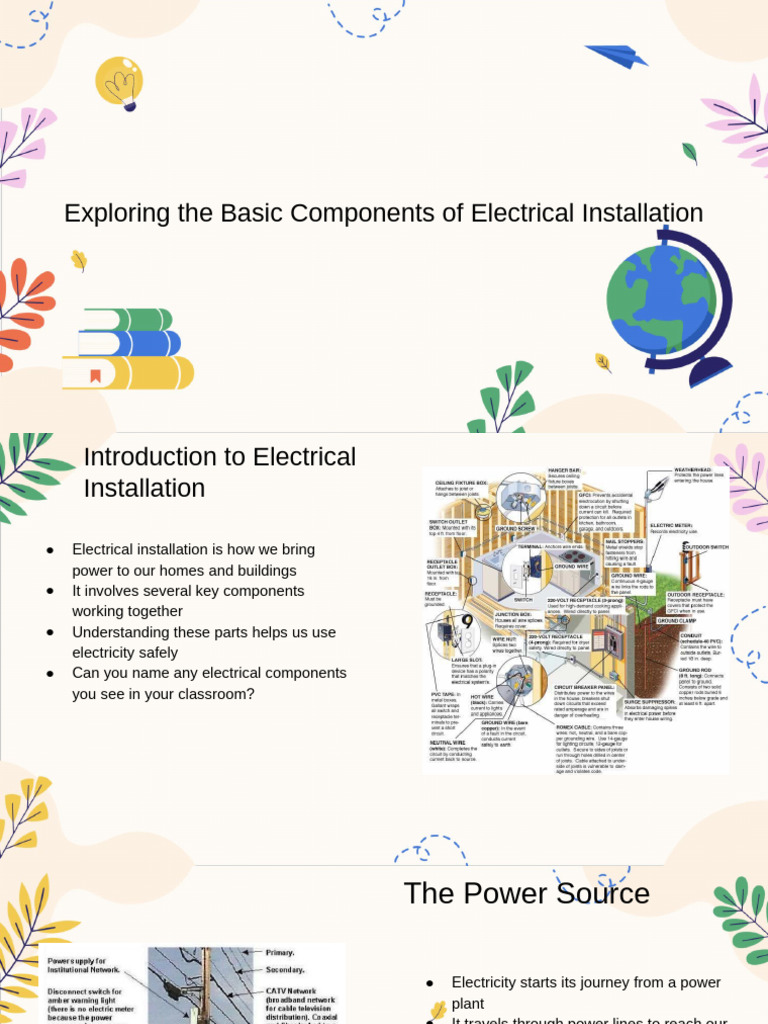 Exploring The Basic Components of Electrical Installation | PDF ...