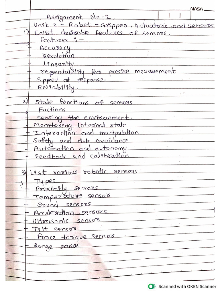 Robotics Assignment 2 | PDF