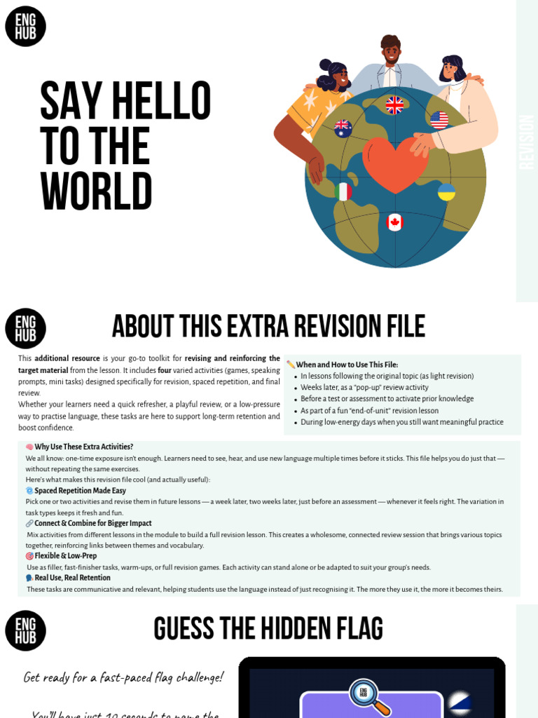 Engaging Revision Activities Toolkit | PDF | Learning