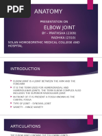 Elbow Goniometry Techniques and ROM | PDF
