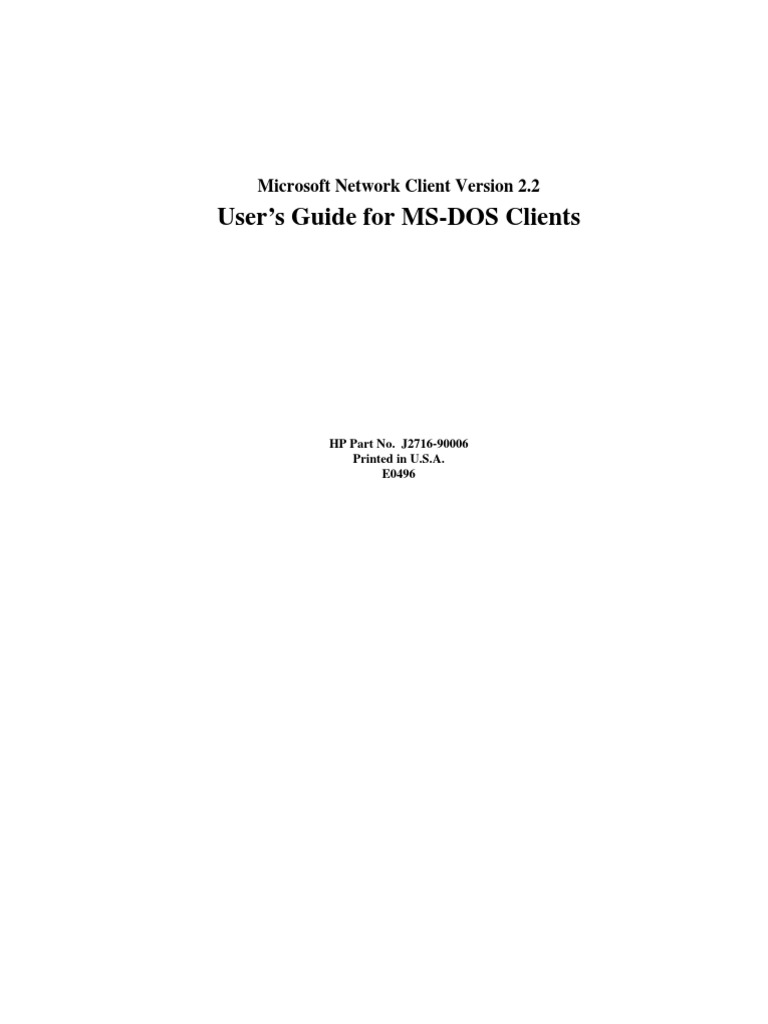 Dos 1 | PDF
