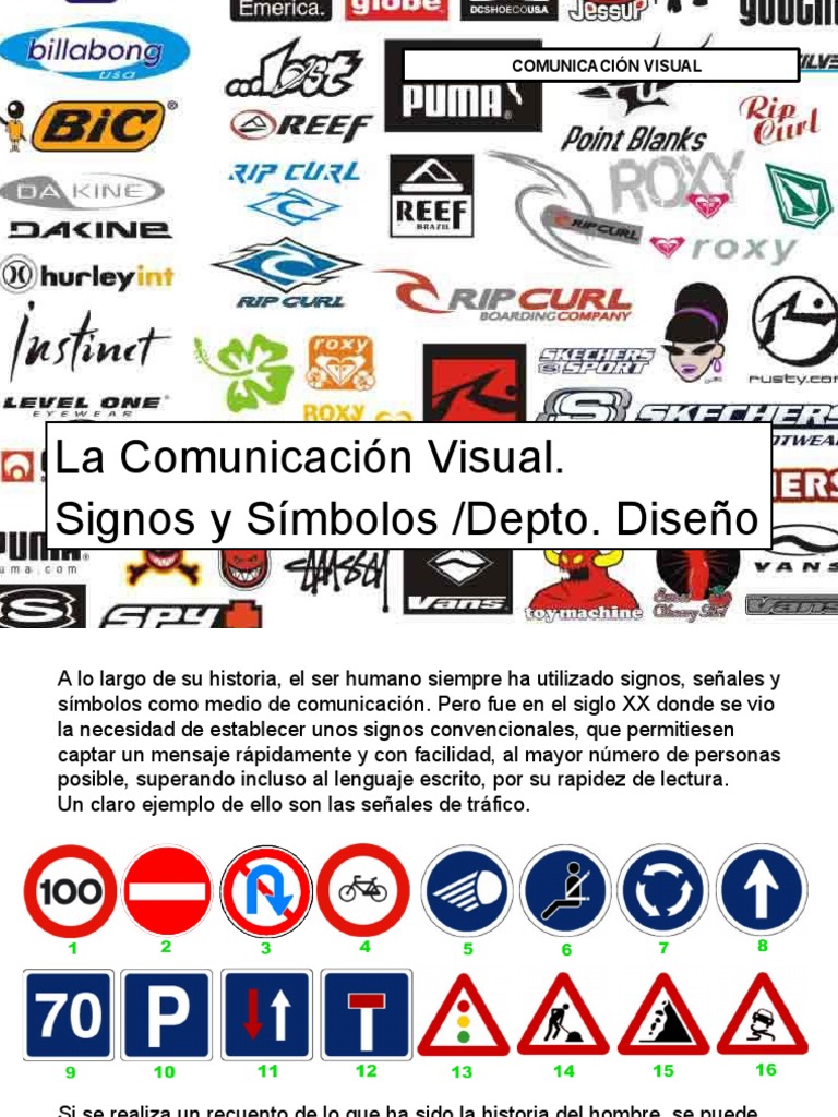 La Comunicación Visual - Signos y Simbolos | Los símbolos | Diseño