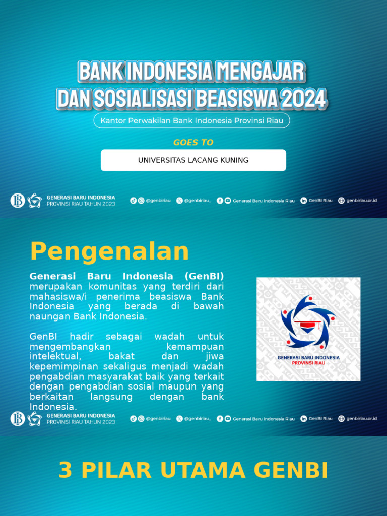 Pengenalan Genbi-2024 | PDF