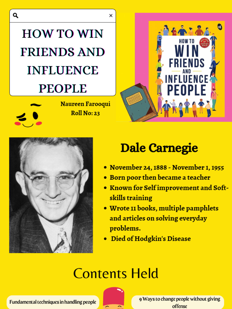 How To Win Friends and Influence People PDF | PDF