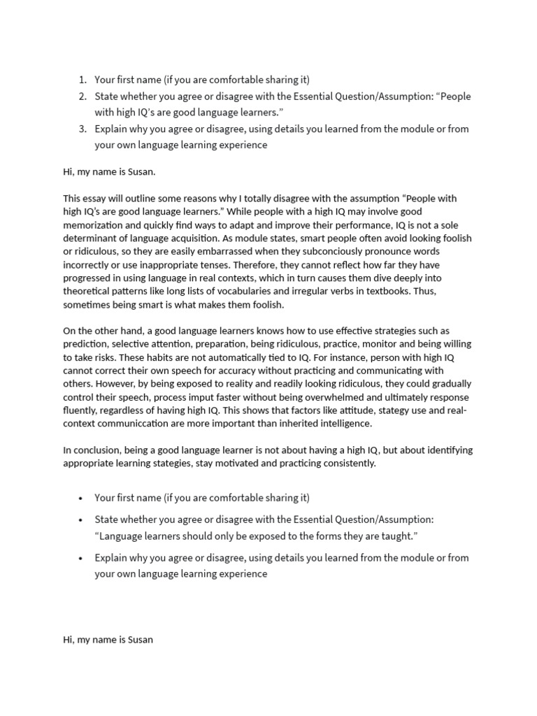 I Totally Disagree With The Assumption "People With High IQ's Are Good ...