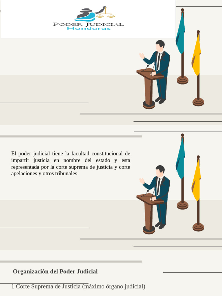 Expo Poder Judicial Honduras | PDF