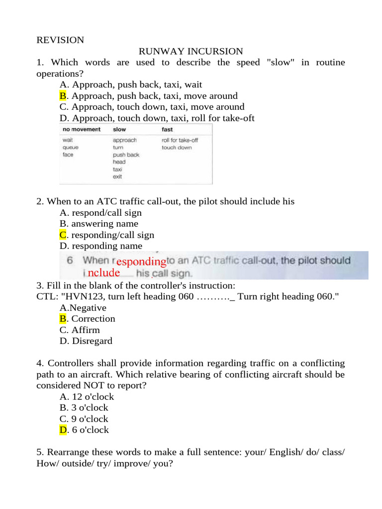 Revision 3 | PDF | Aviation | Aviation Safety