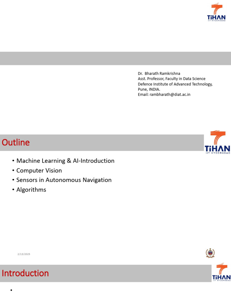 AI and Machine Learning Overview | PDF | Machine Learning | Computer Vision