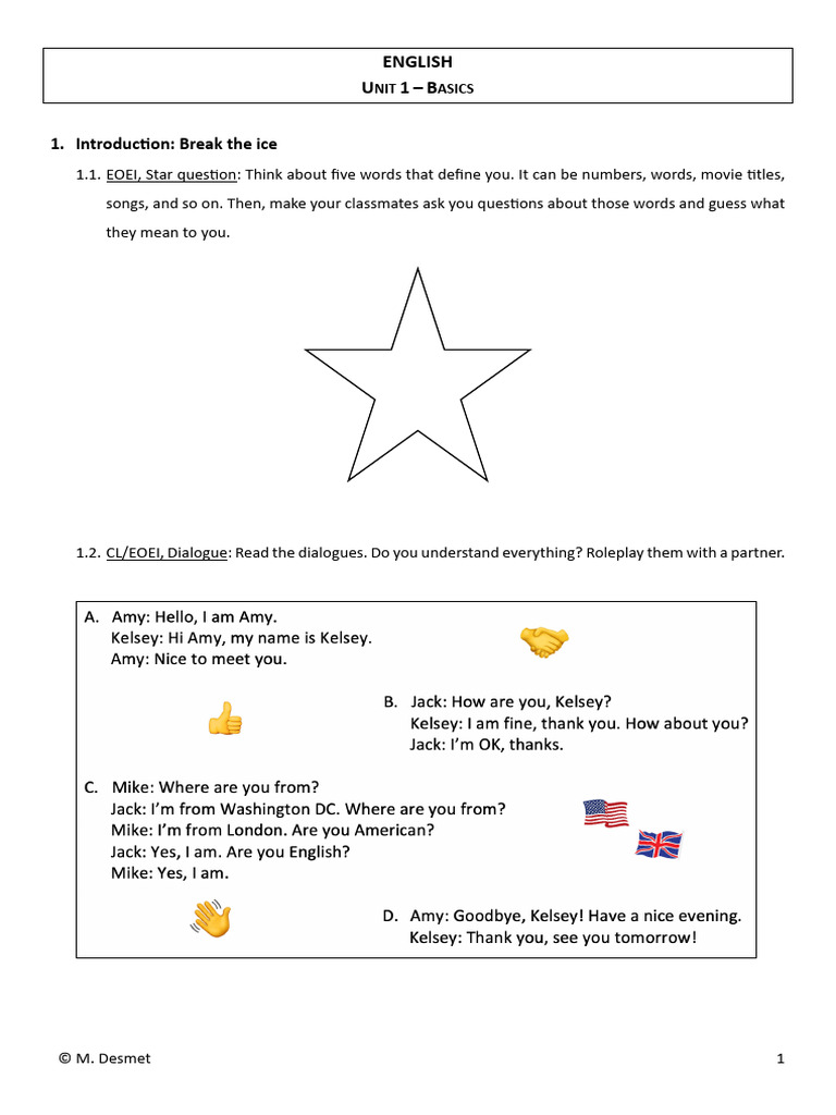 Unit 1 - Basics en | PDF
