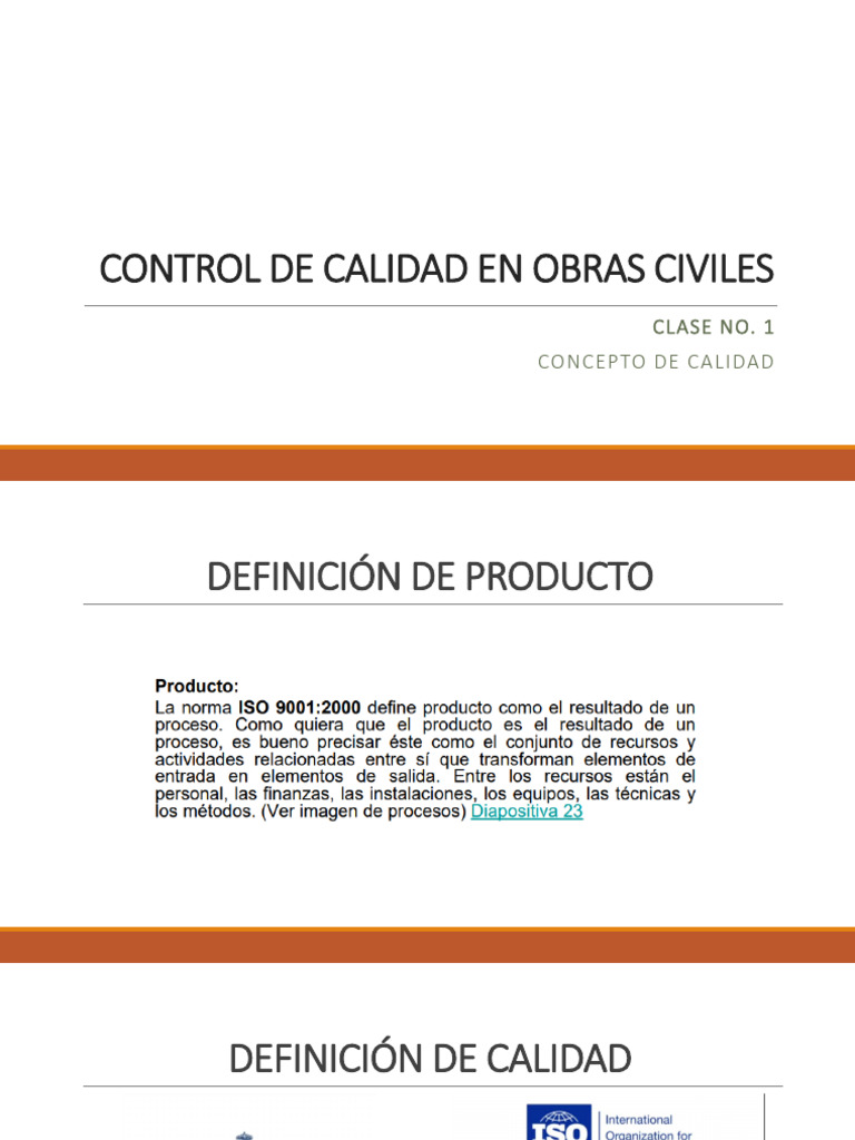 Definición de Calidad ISO 9001 | PDF