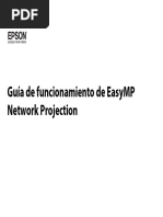 Guía de Instalación EasyMP Network Projection | PDF | Informática
