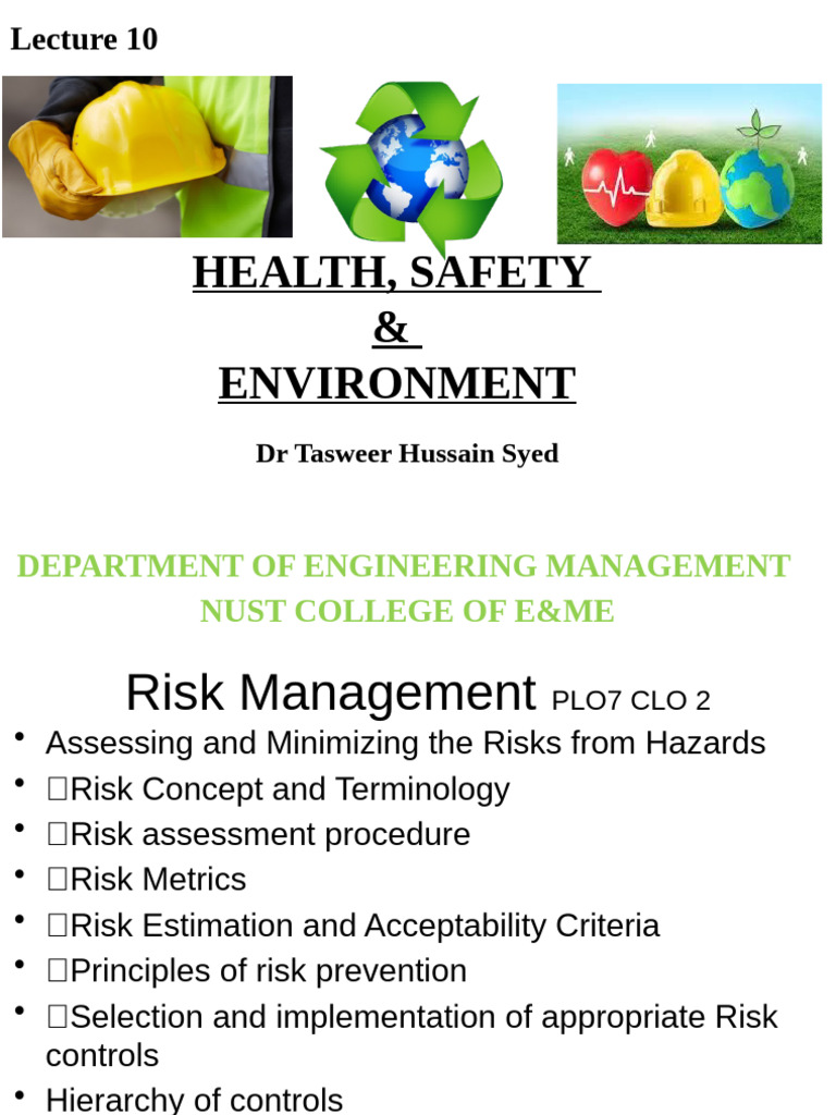 Risk Management in Safety Practices | PDF | Risk | Risk Management