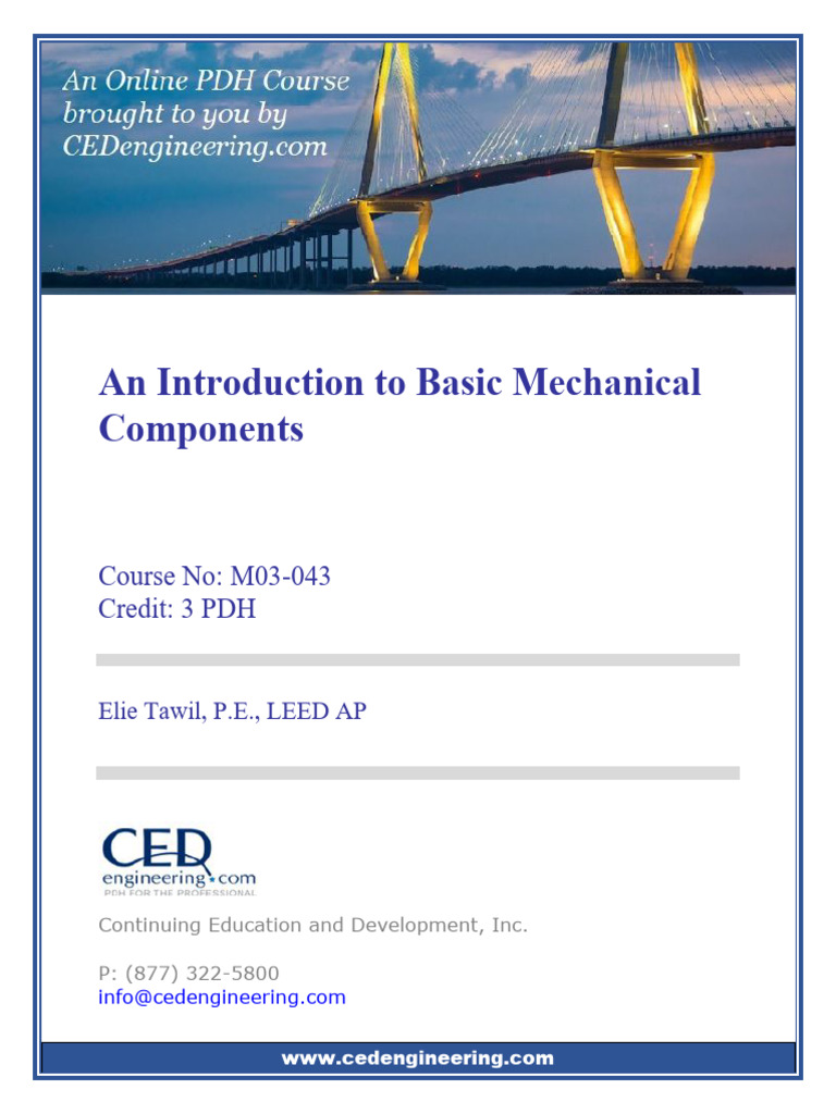 M03-043 - An Introduction To Basic Mechanical Components - US - R1 ...
