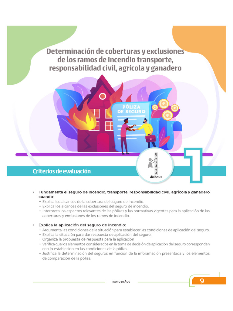 Coberturas y Exclusiones en Seguros | PDF | Póliza de seguros | Seguro