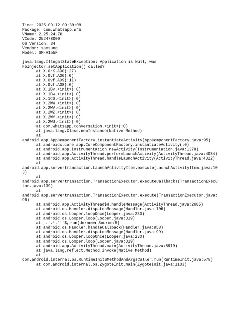 Error Log Biac - Dzwb.gdir | PDF