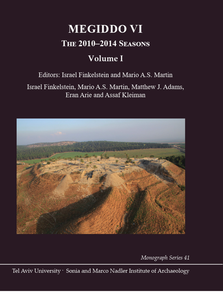 Finkelstein I Martin M A S Adams M J Ari | PDF | Archaeology