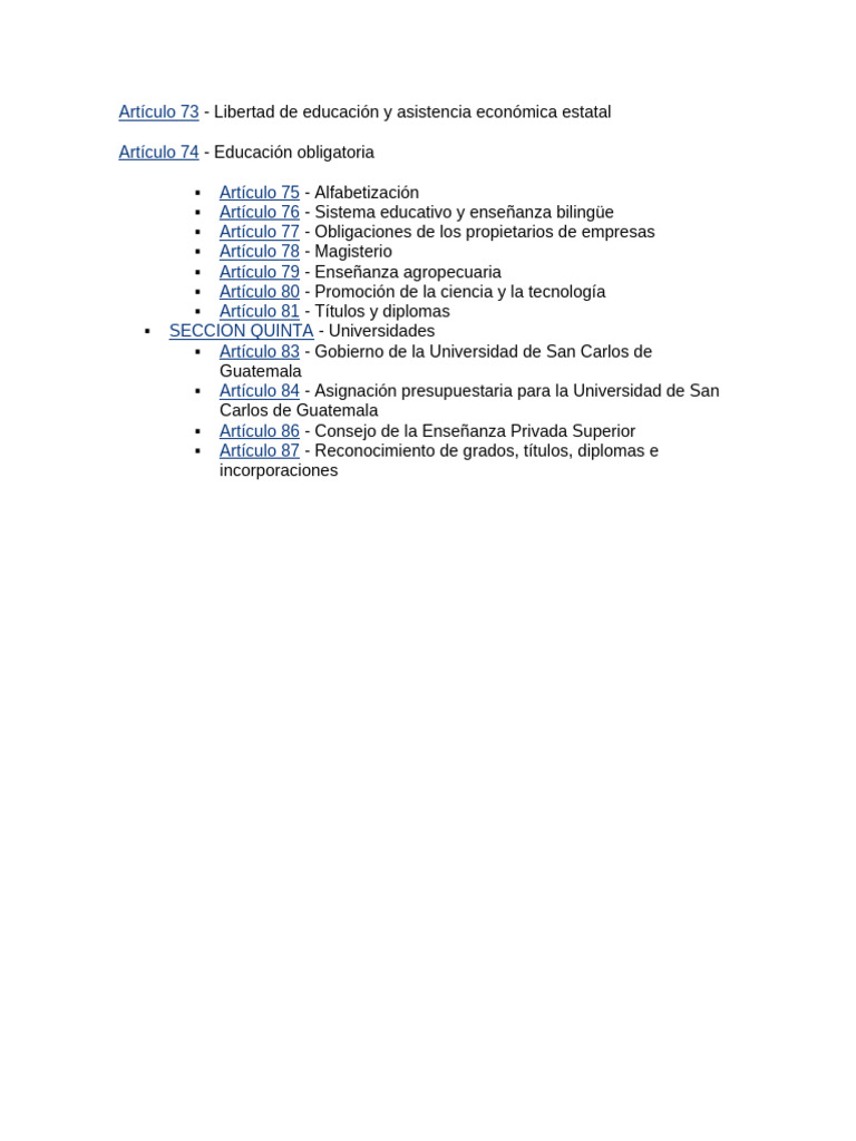 Artículo 73 | PDF