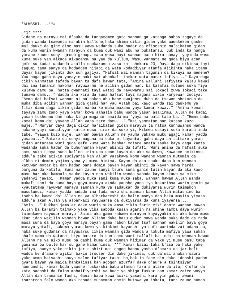 Rayuwar Marayu da Taimakon Alheri | PDF
